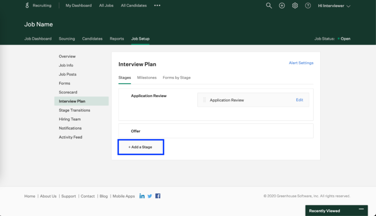 Greenhouse take-home integration - CoderPad Interview Docs