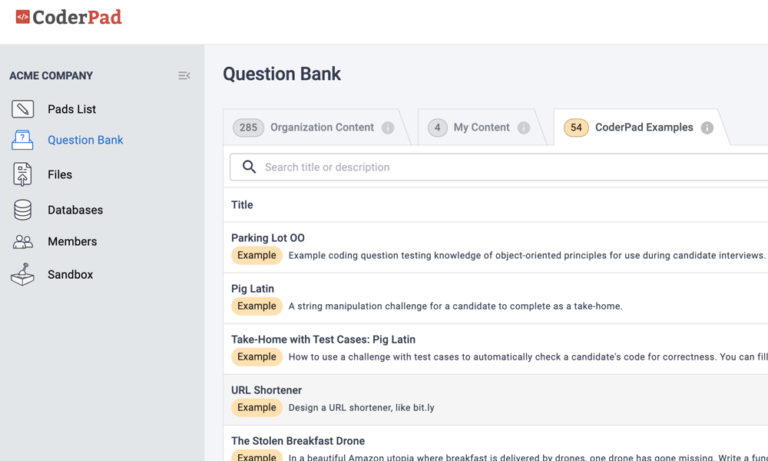 Live Collaborative Coding & Online IDE - CoderPad