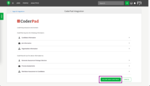 Integrations - CoderPad