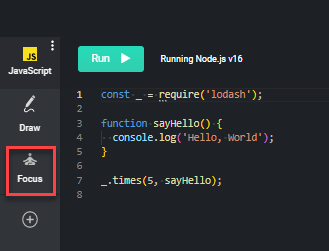 Focus Time - CoderPad