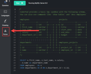 Focus Time - CoderPad Interview Docs