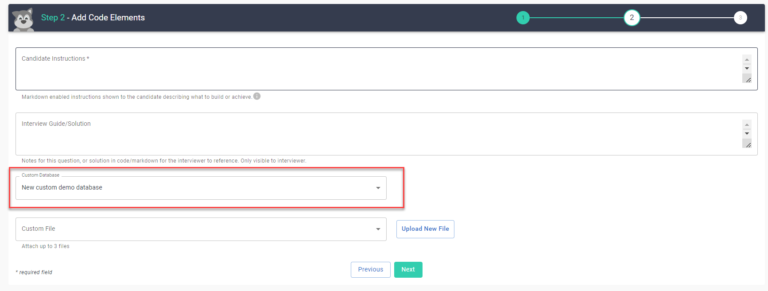 Databases - CoderPad Interview Docs