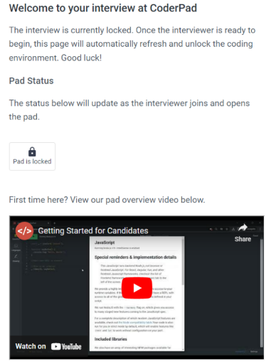 Account administrators quick start - CoderPad Interview Docs