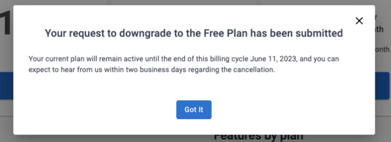 Cancelling your subscription - CoderPad Interview Docs